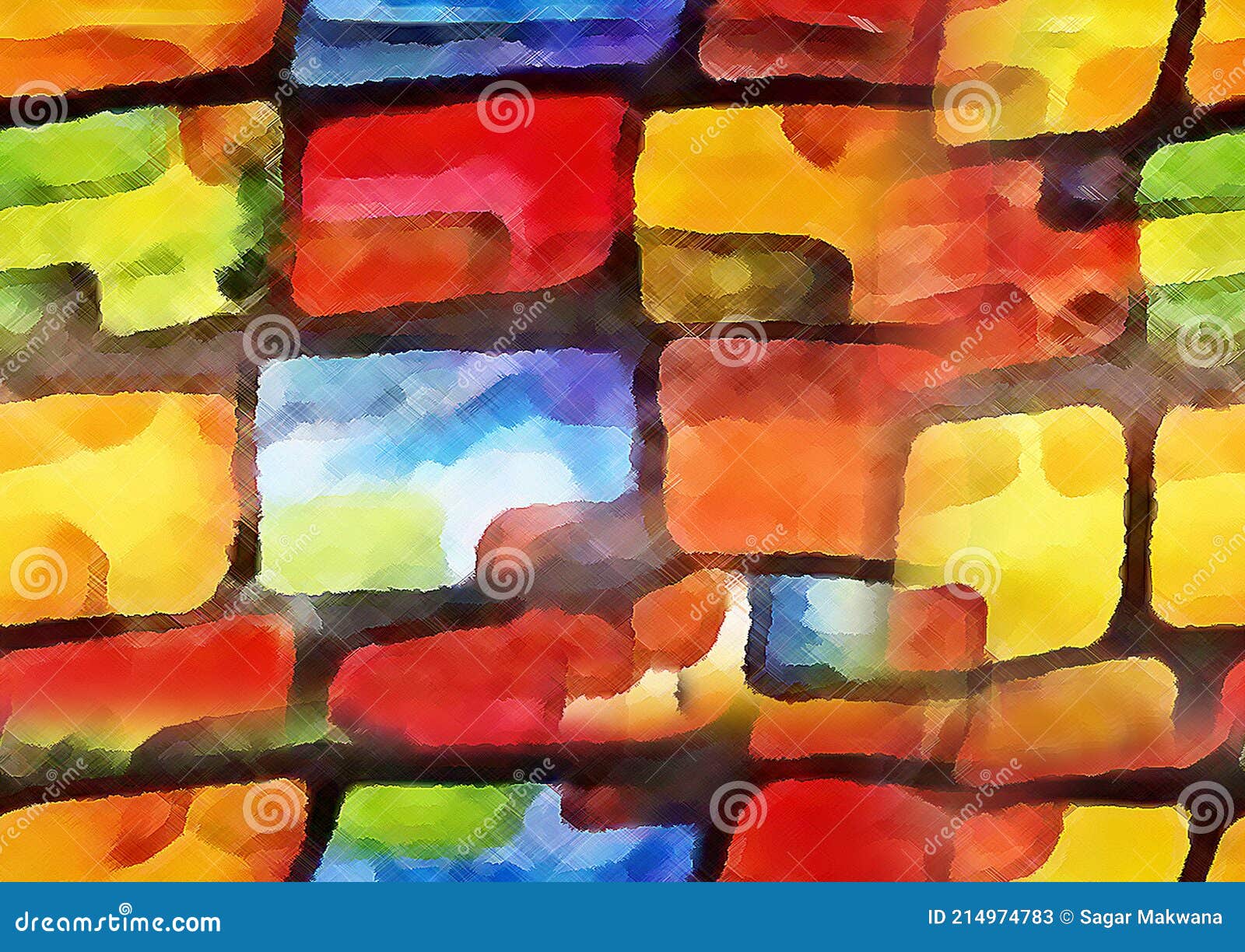 Colour Full Background Texture.pattern Stock Illustration ...