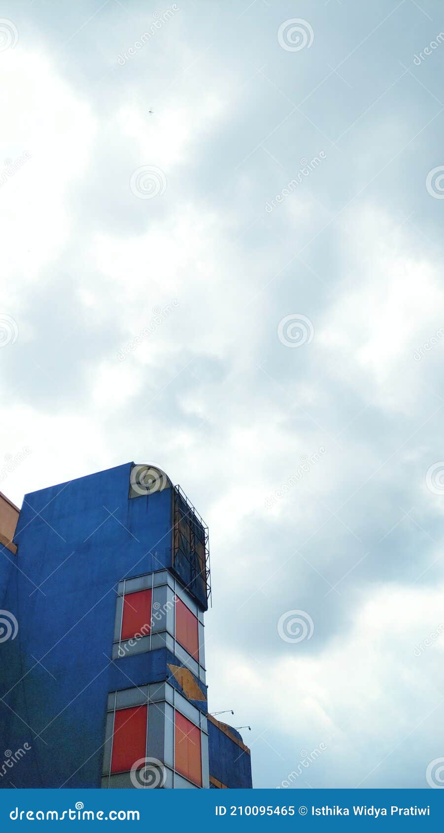 The Colour Full Building on the City Stock Image - Image of window ...