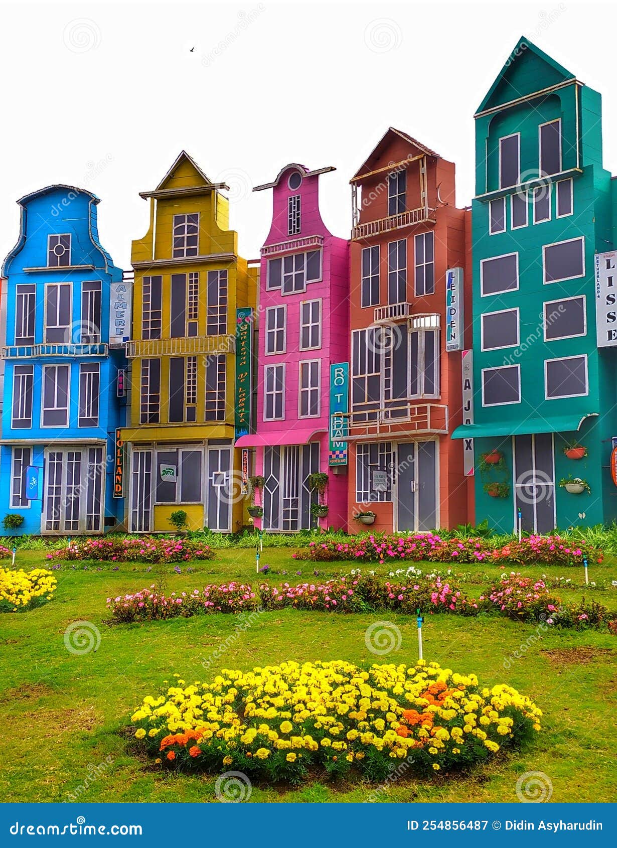 Colour Full Building in SANTERA MALANG CITY Editorial Photography ...