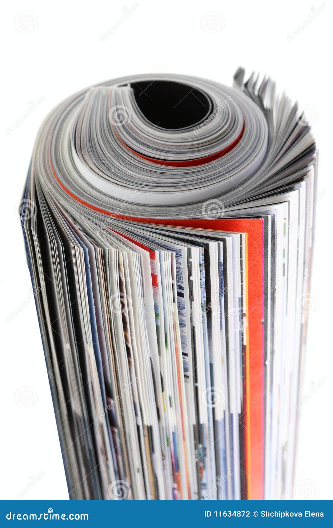 Colour Illustrated Magazine Stock Photo - Image of glossy, color: 11634872