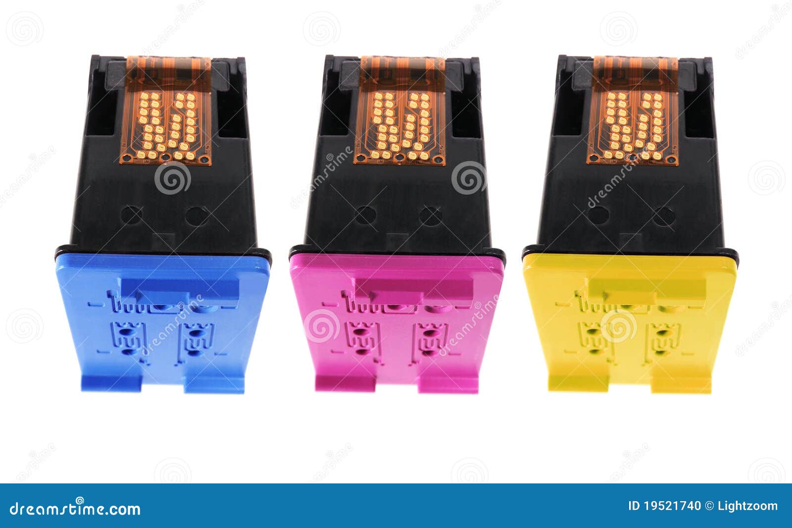 Colour Ink Cartridges stock photo. Image of life, electronics - 19521740