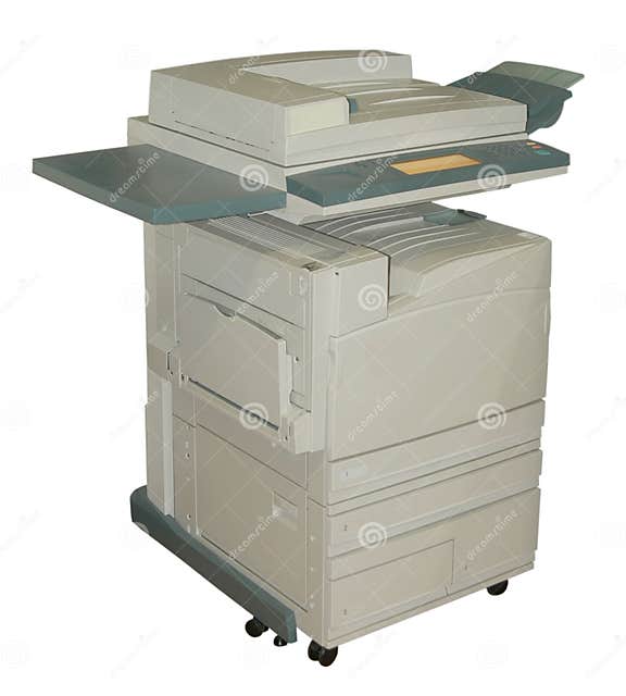 Colour laser copier stock photo. Image of fast, photocopier - 54366