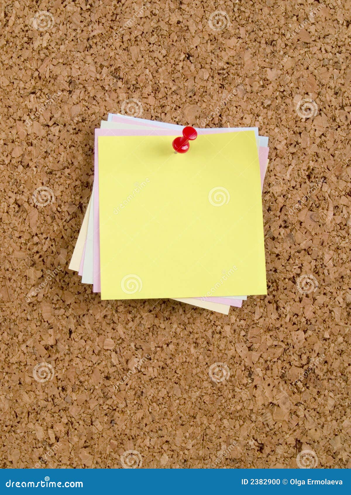 Colour memo notes and pin stock photo. Image of notes - 2382900