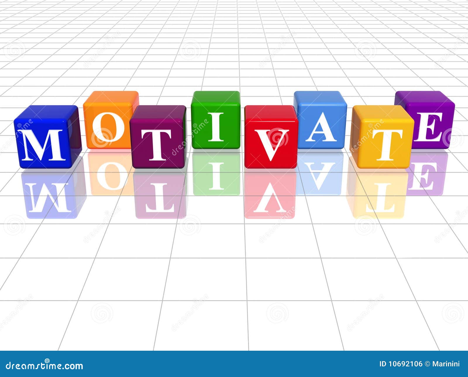 Colour motivate stock illustration. Illustration of inspiration - 10692106