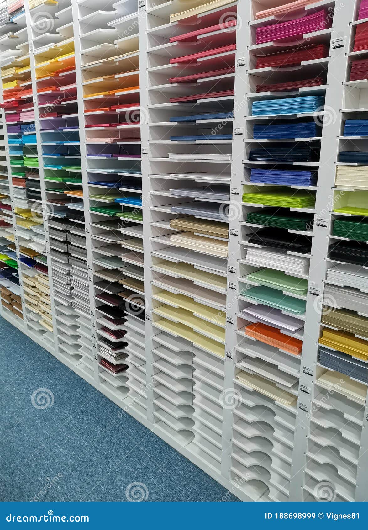 Colour papers tray stock image. Image of color, stationary - 188698999