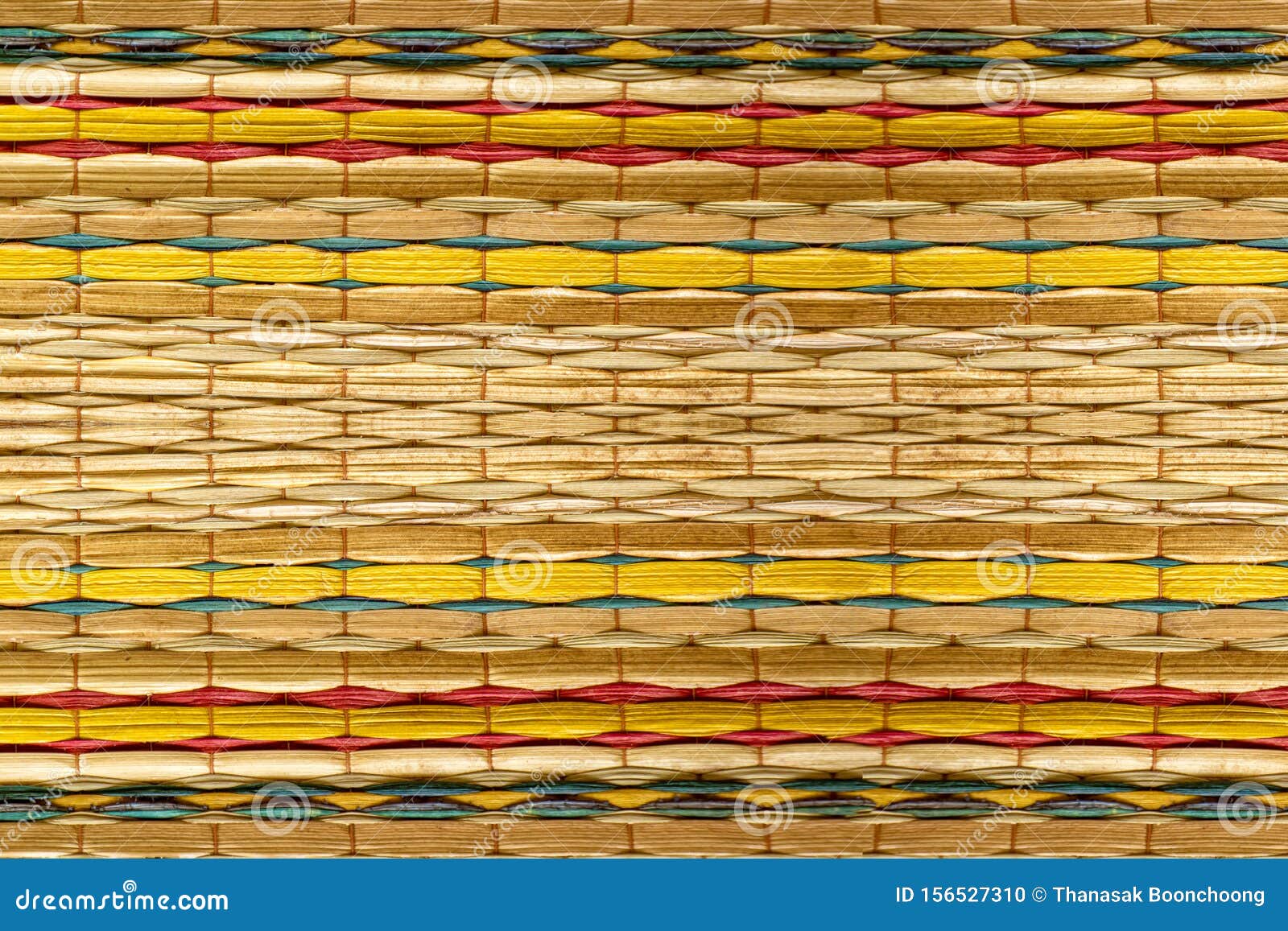 Colour Patterns Background Design for Bamboo Mats Stock Photo - Image ...