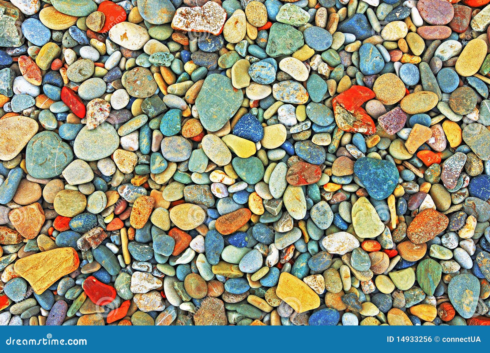 Colour pebble stock photo. Image of coloured, blue, marine - 14933256