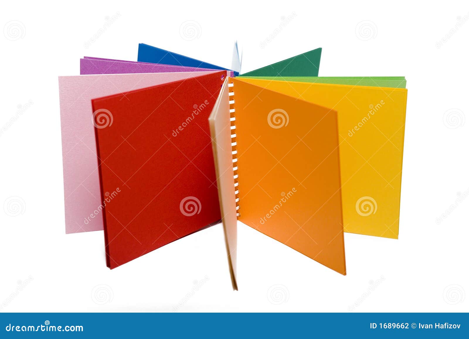 Colour Pencils and Colored Notebook Stock Photo - Image of crayon ...