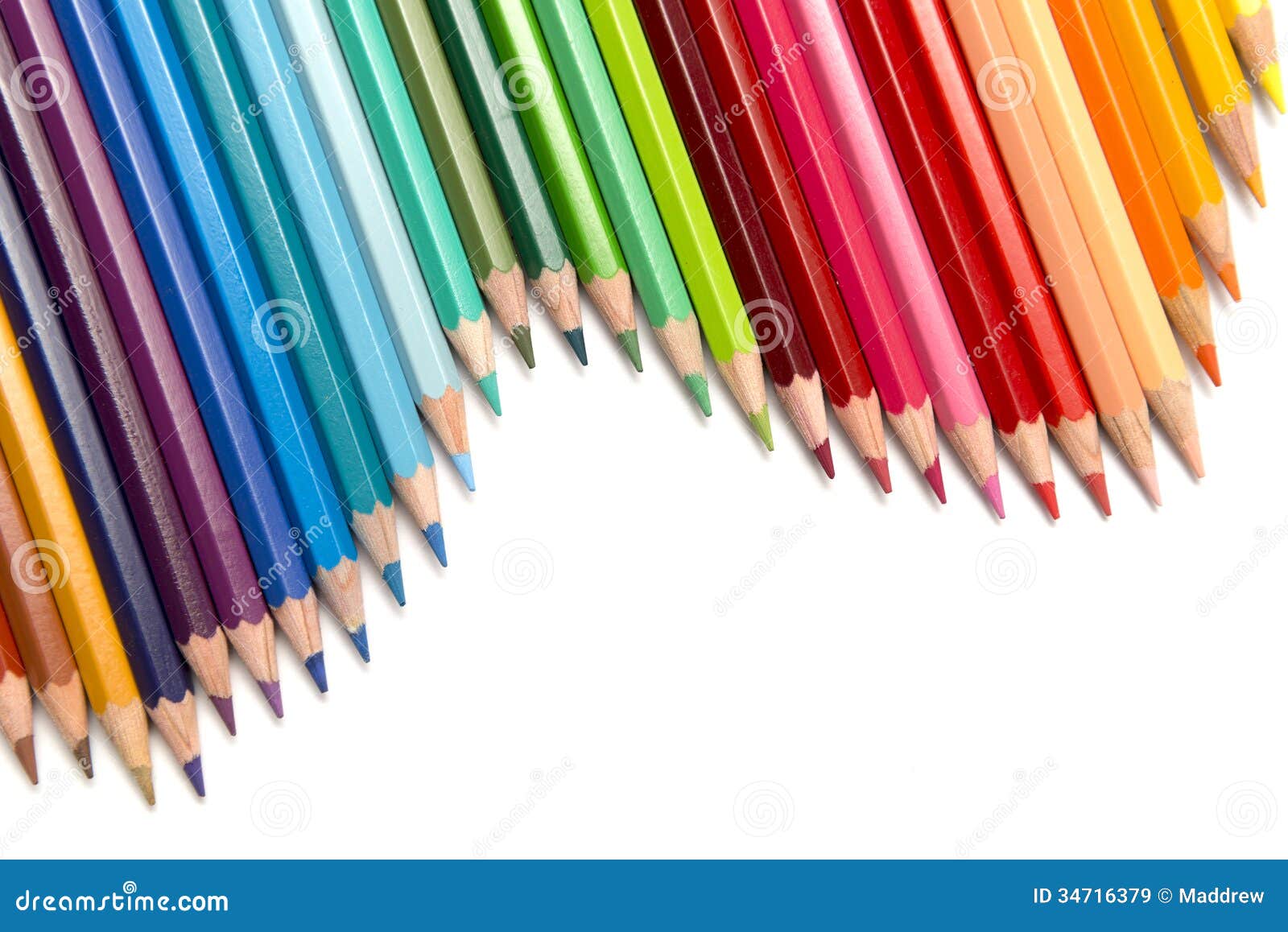 Colour Pencils stock image. Image of drawing, pencils - 34716379