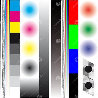 Colour Percentages Chart stock vector. Illustration of vector - 3177011