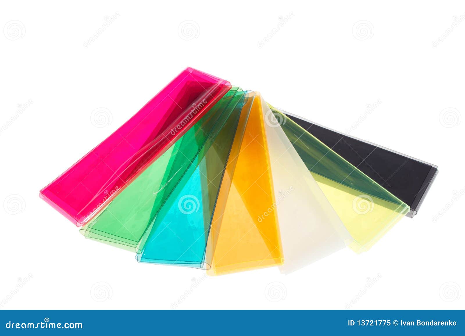 Colour plastic covers stock image. Image of synthetic - 13721775