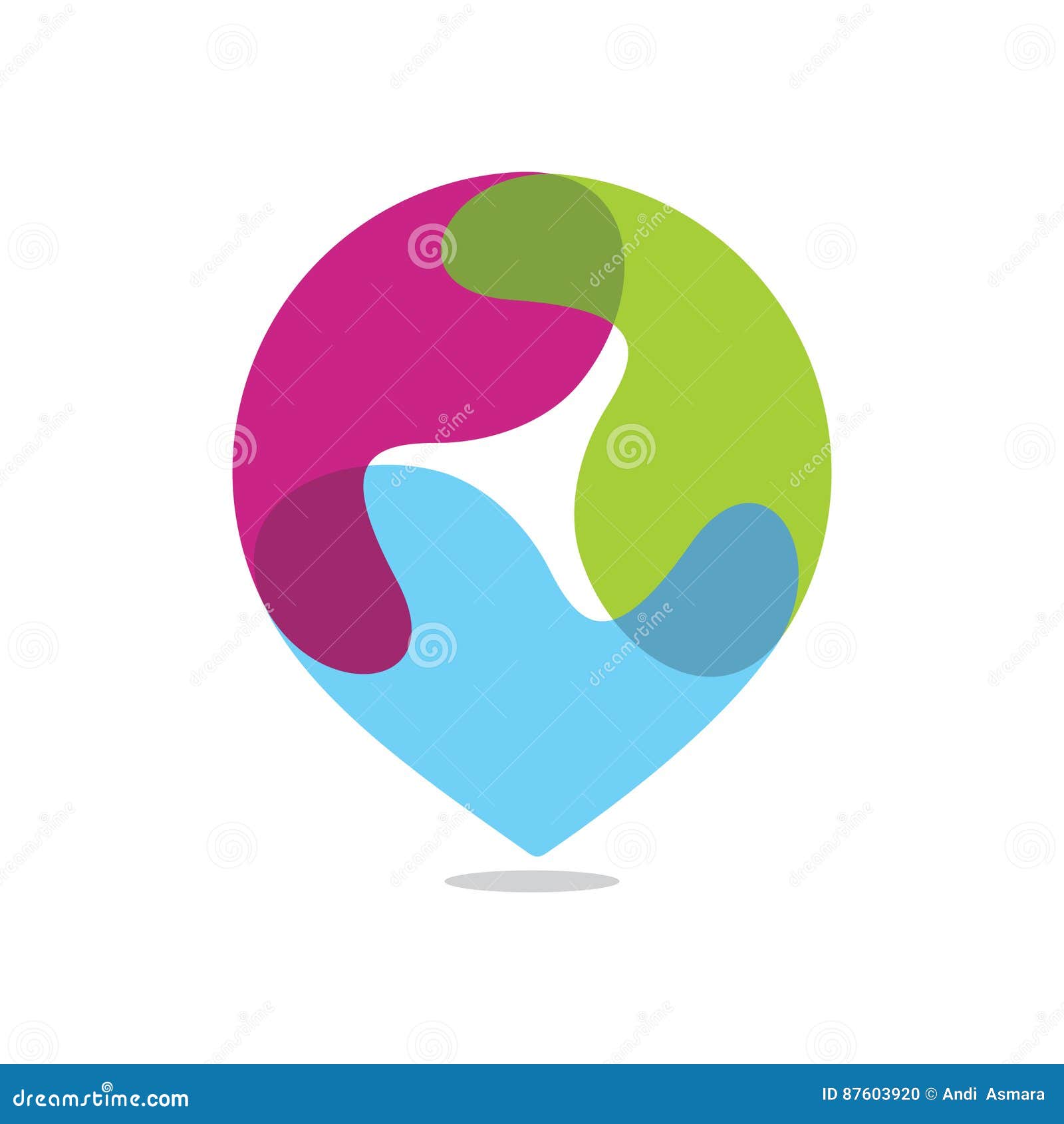 Colour Point stock vector. Illustration of bright, pallete - 87603920