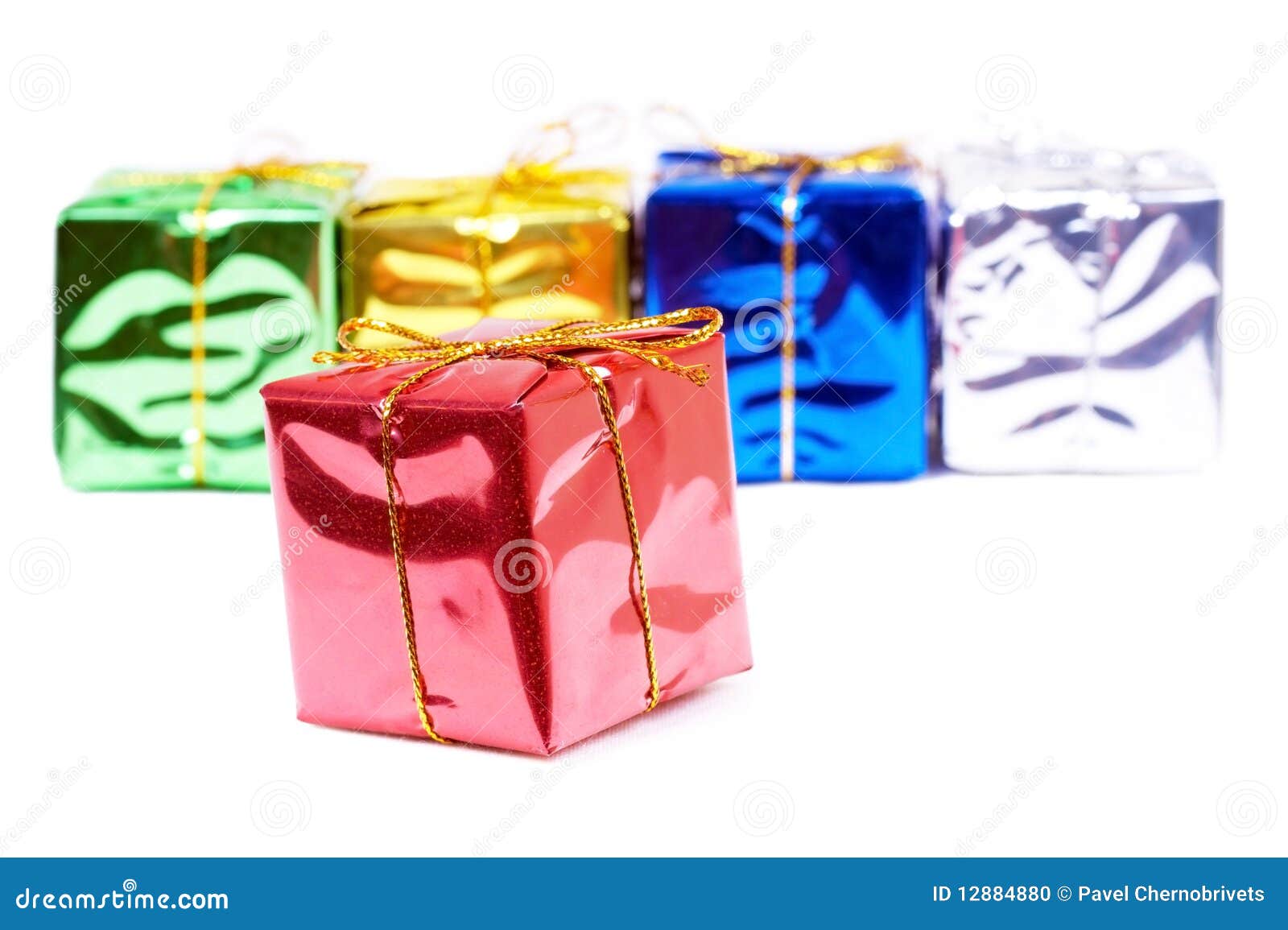 Colour present boxes stock photo. Image of celebration - 12884880