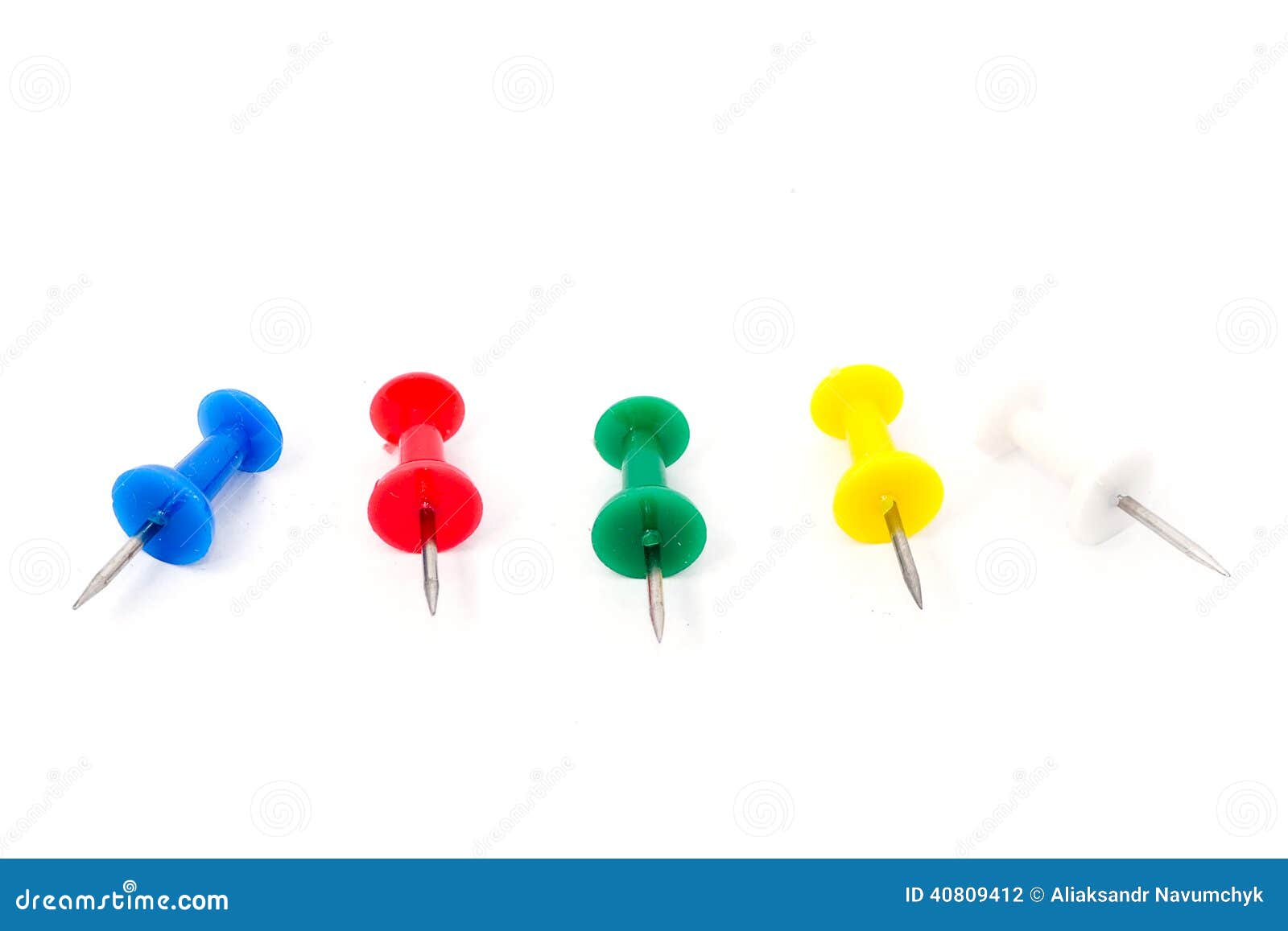 Colour Push Button In Line Royalty-Free Stock Image | CartoonDealer.com ...