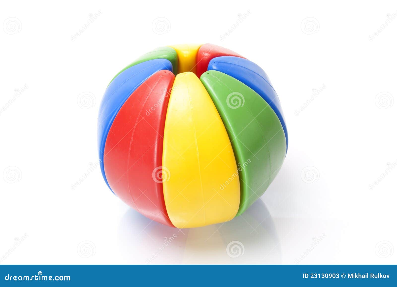 Colour puzzle ball stock image. Image of baby, rainbow - 23130903