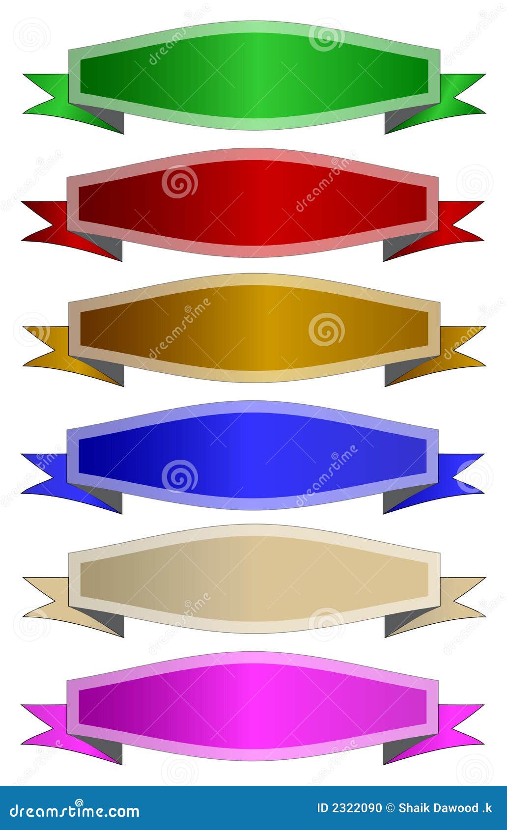 Colour ribbons stock photo. Image of flag, design, equipment - 2322090