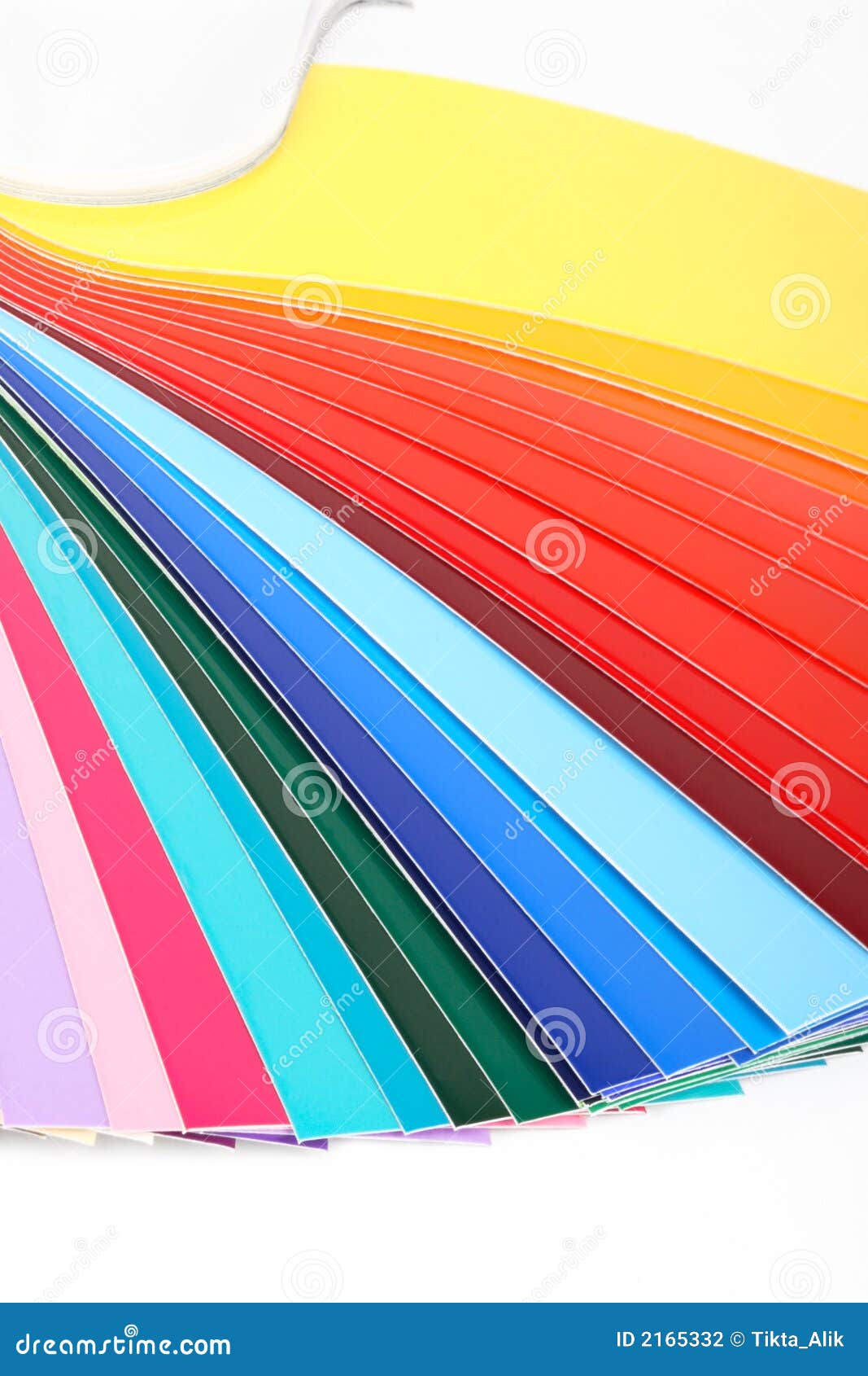 Colour sample book stock photo. Image of degree, home - 2165332