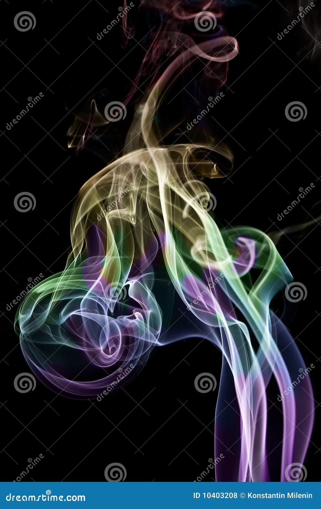 The colour smoke stock photo. Image of blues, flowing - 10403208