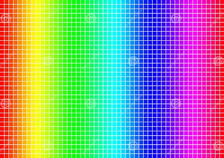 Colour spectrum grid stock illustration. Illustration of saturation ...