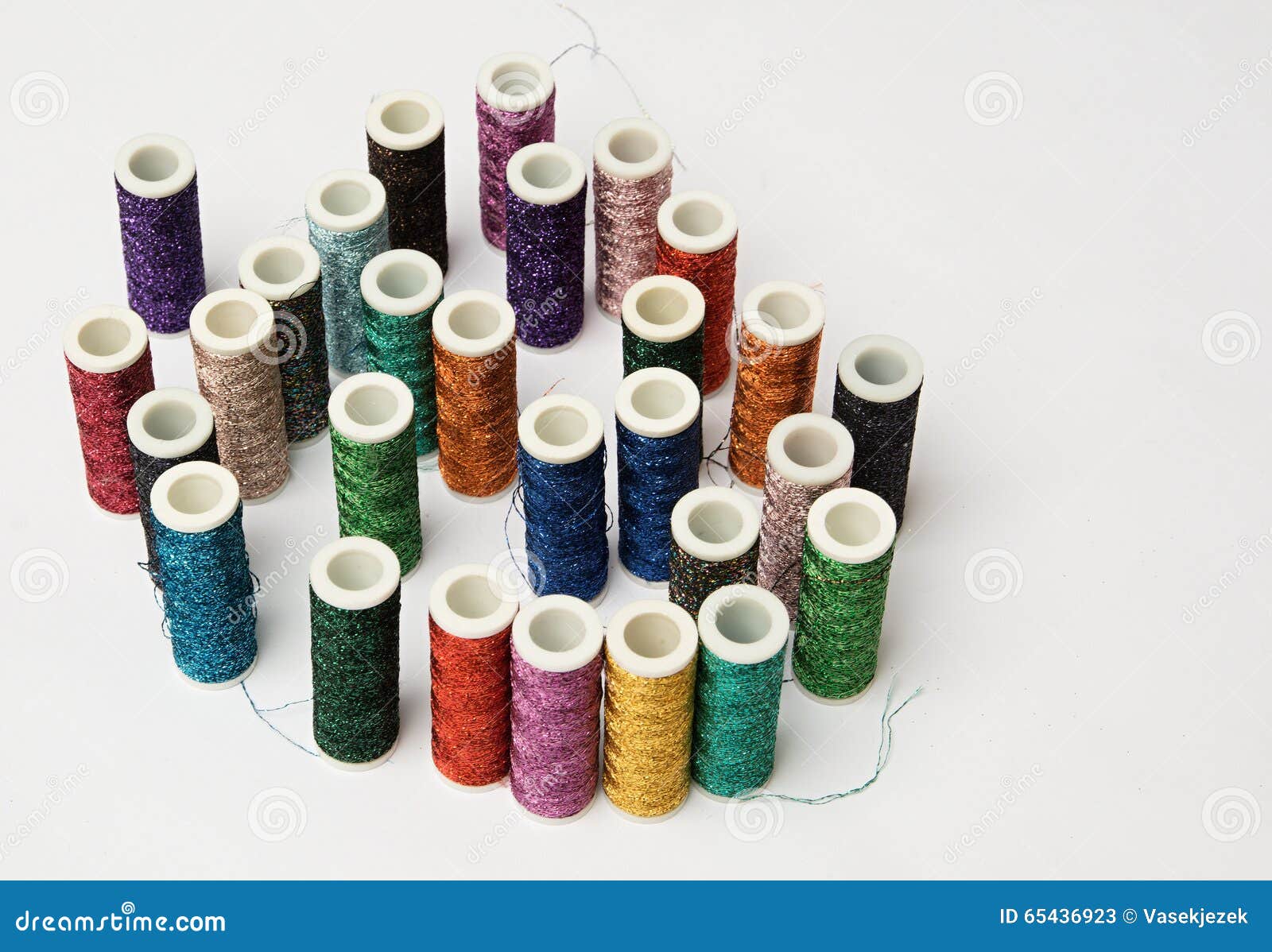 Colour Spools stock image. Image of spool, reel, bobbin - 65436923