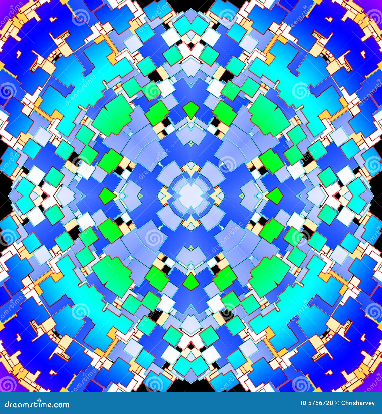 Colour Square Tile Pattern Background 11 Picture. Image: 5756720