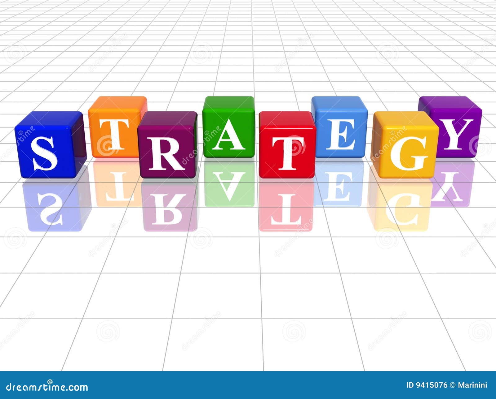 Colour strategy stock illustration. Illustration of develop - 9415076