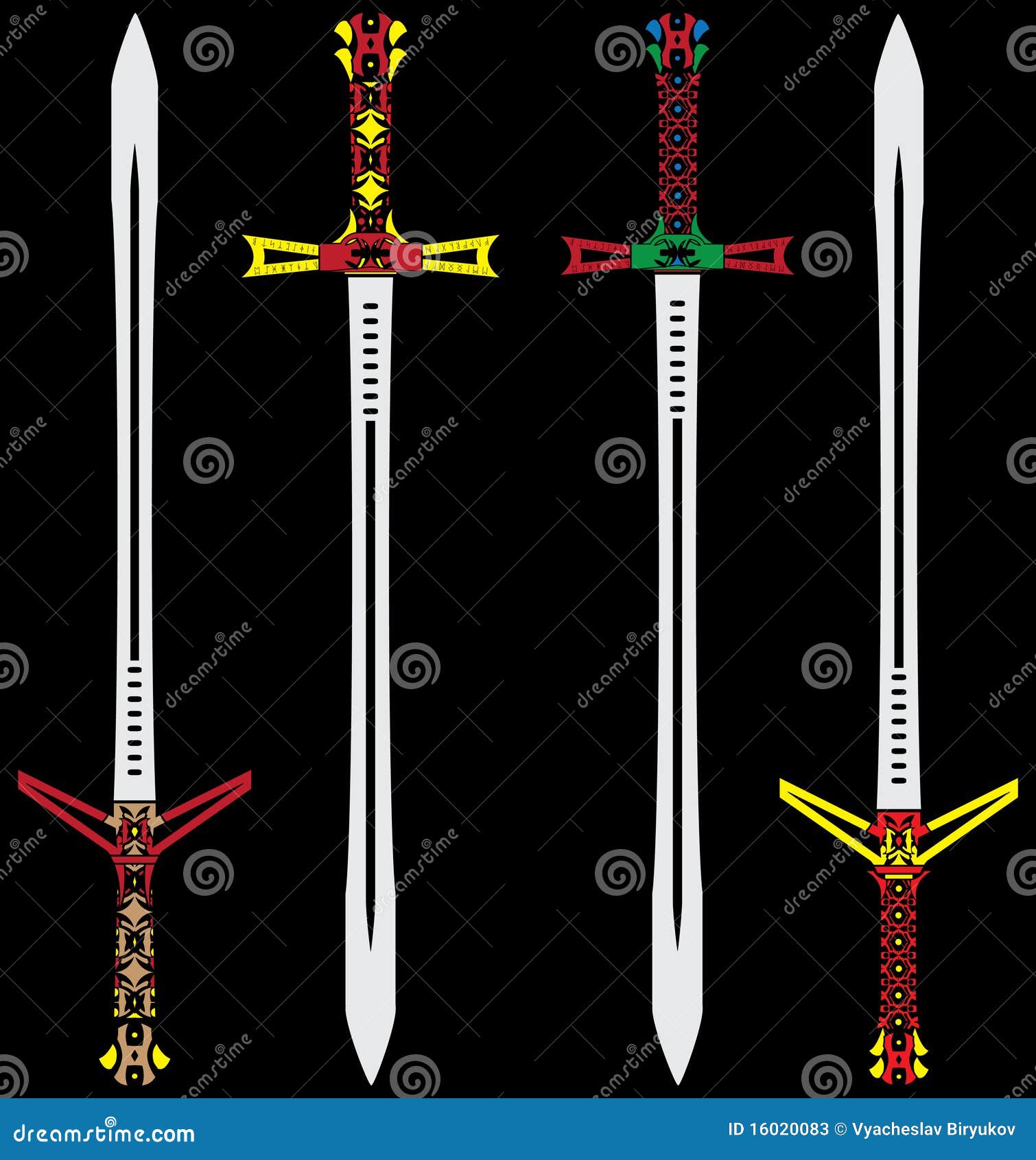 Colour Swords Picture. Image: 16020083