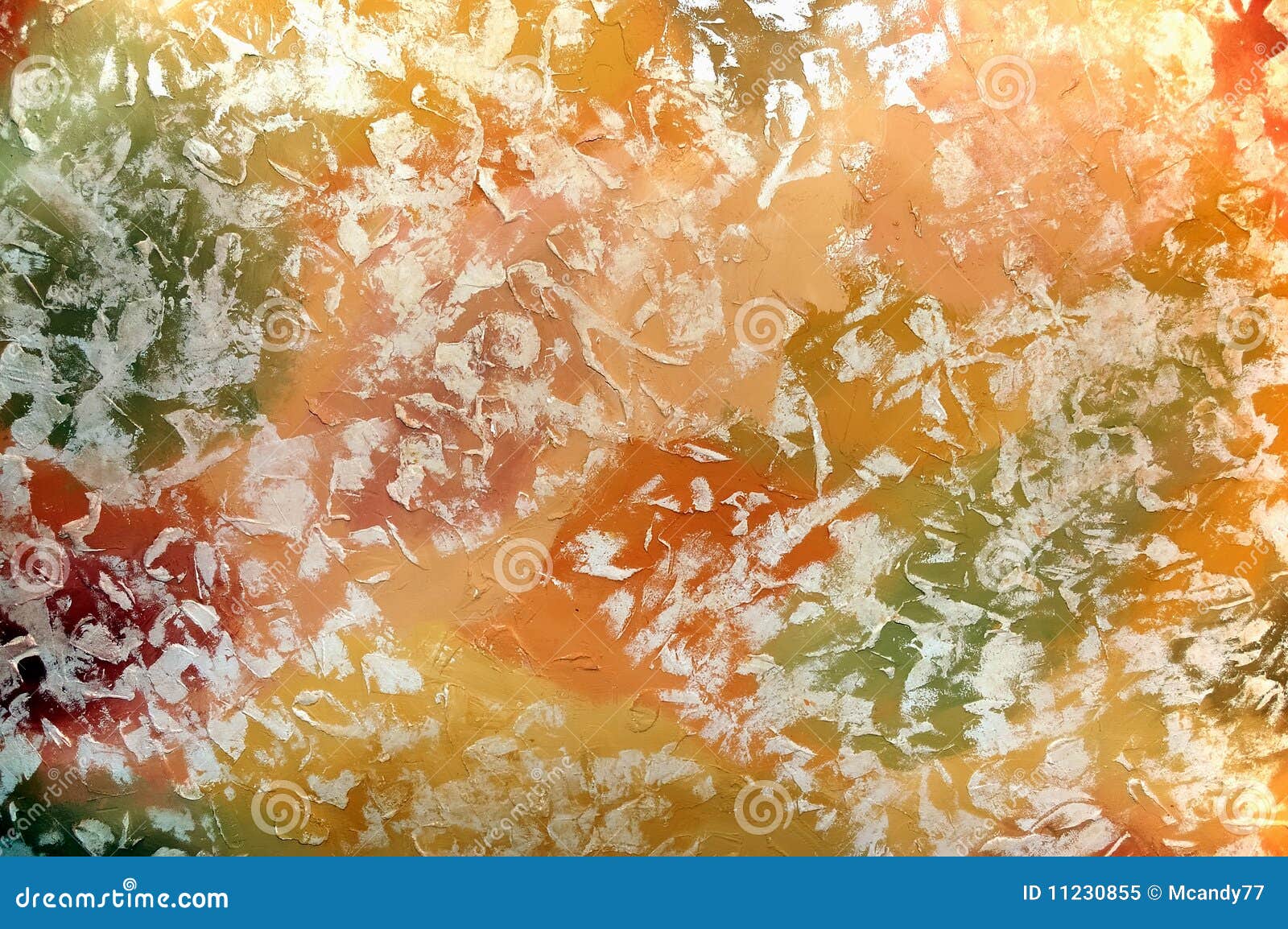 Colour Texture with Dabs of Paints Stock Image - Image of abstraction ...