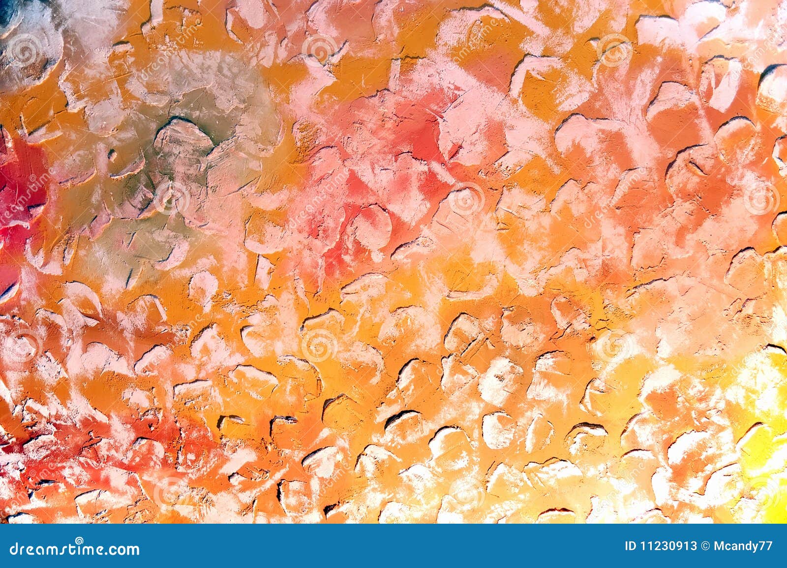 Colour Texture with Dabs of Paints Stock Image - Image of bright ...