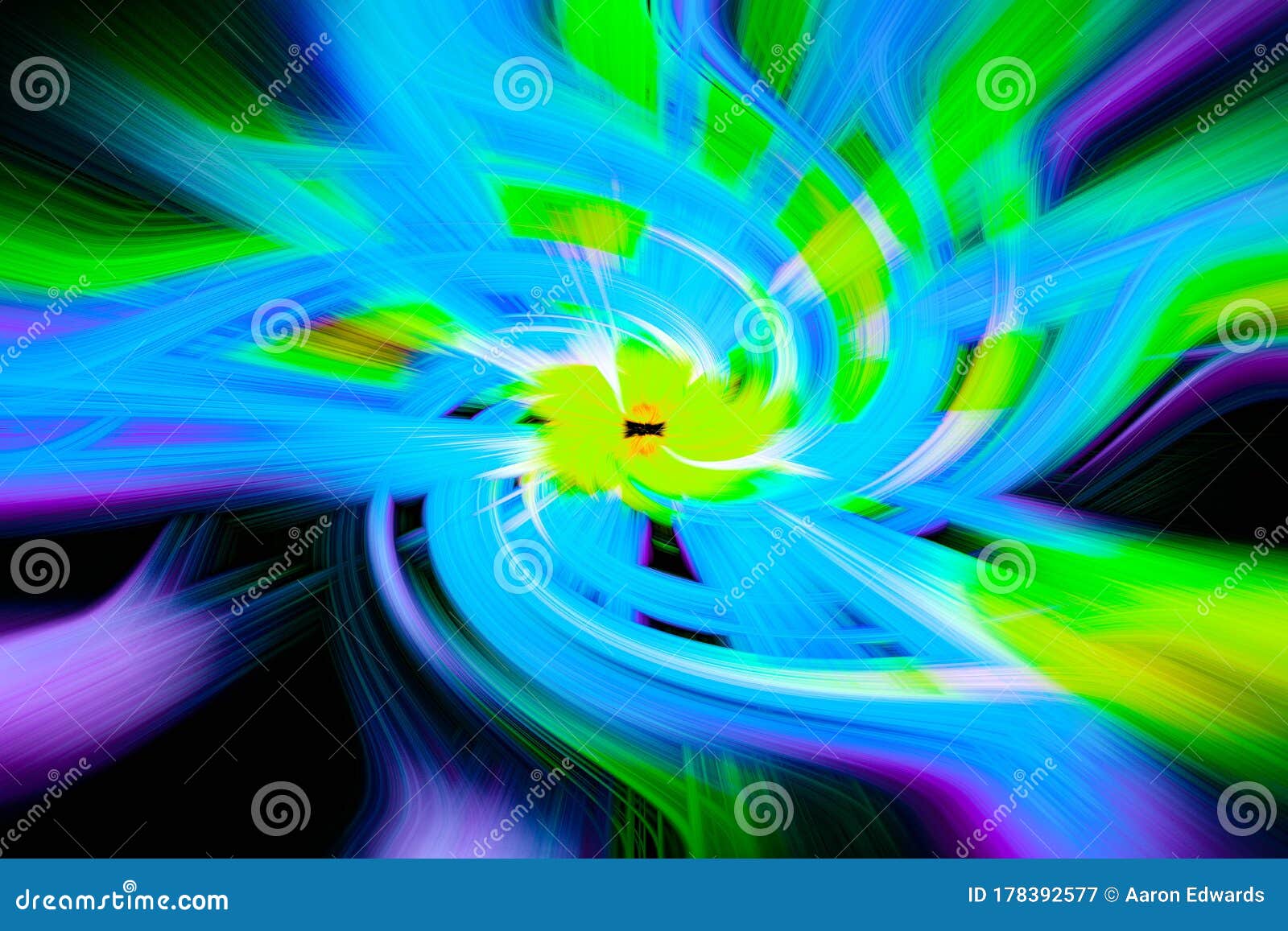 Colour Twirl Abstract Photo Stock Illustration - Illustration of ...