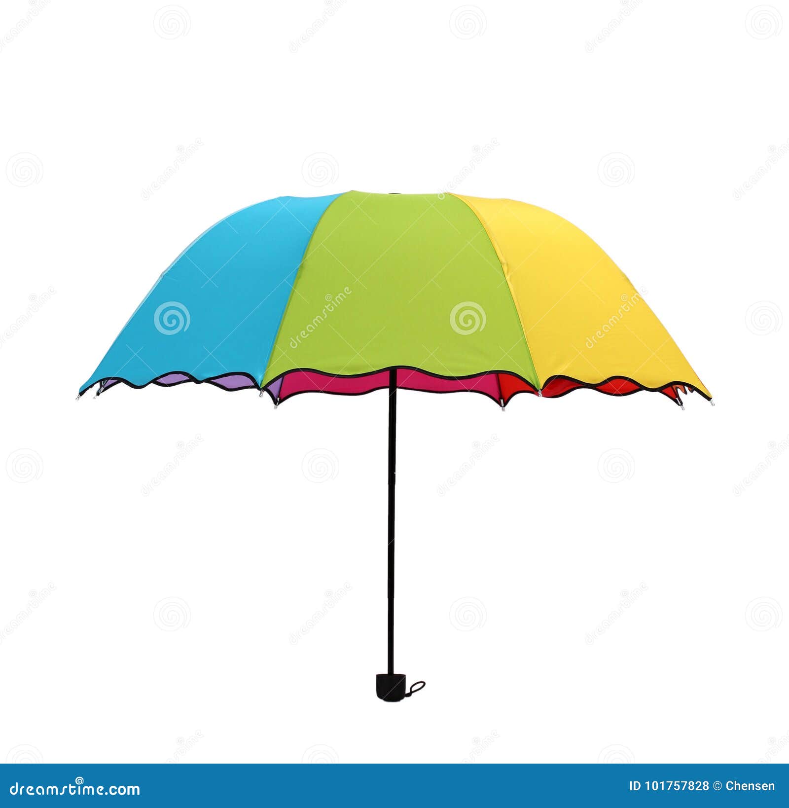 Colour Umbrella stock photo. Image of reliable, green - 101757828