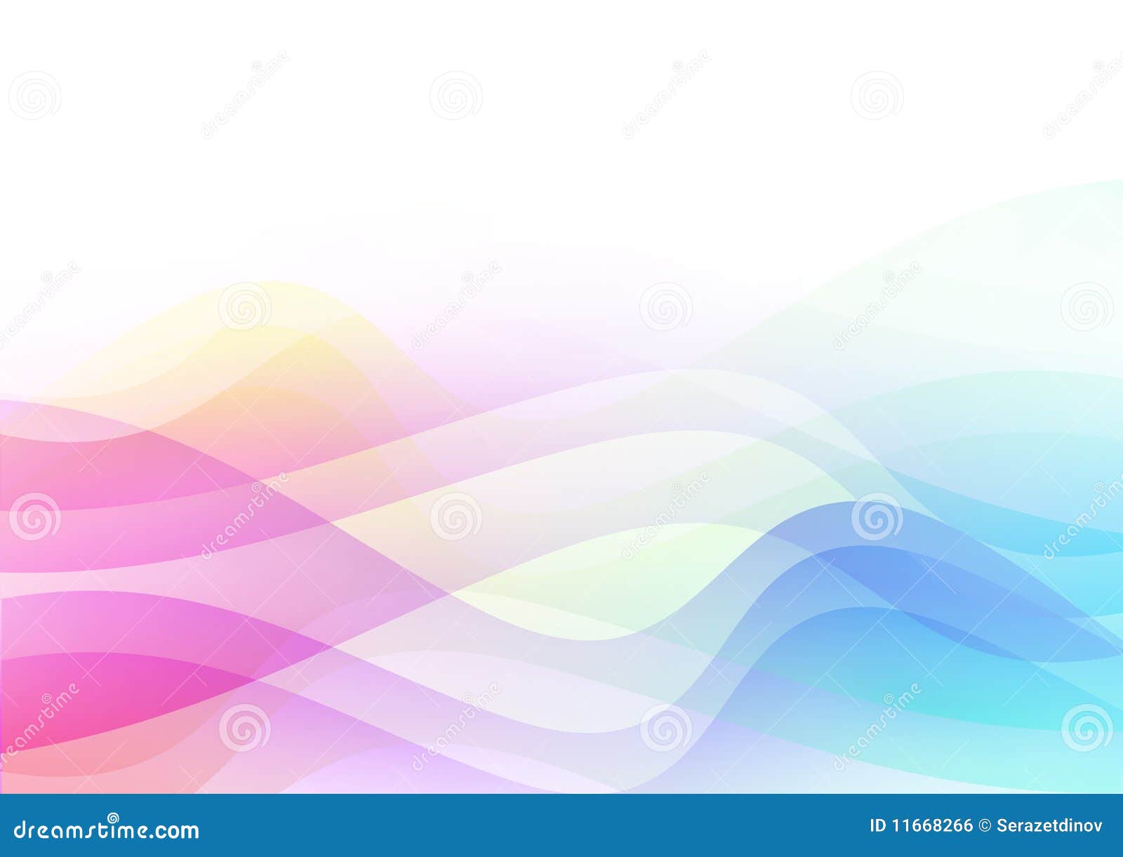 Colour waves stock illustration. Illustration of creativity - 11668266