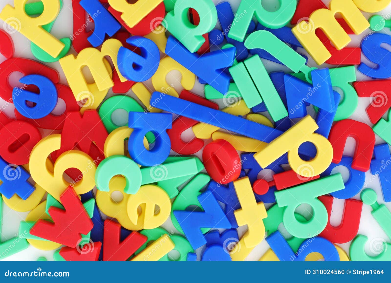 Coloured Alphabet Magnetic Letters Background Stock Photo - Image of ...