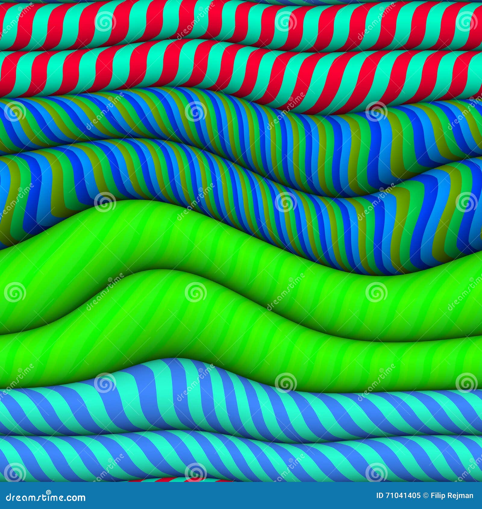 Coloured Background with Curved Stripes Stock Illustration ...