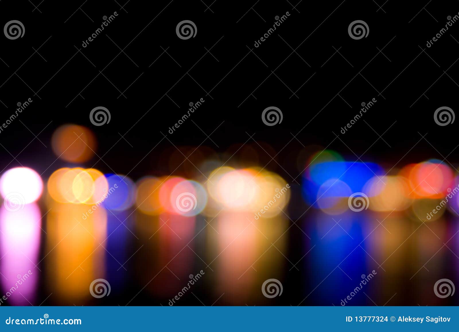 Coloured bokeh background stock photo. Image of night - 13777324