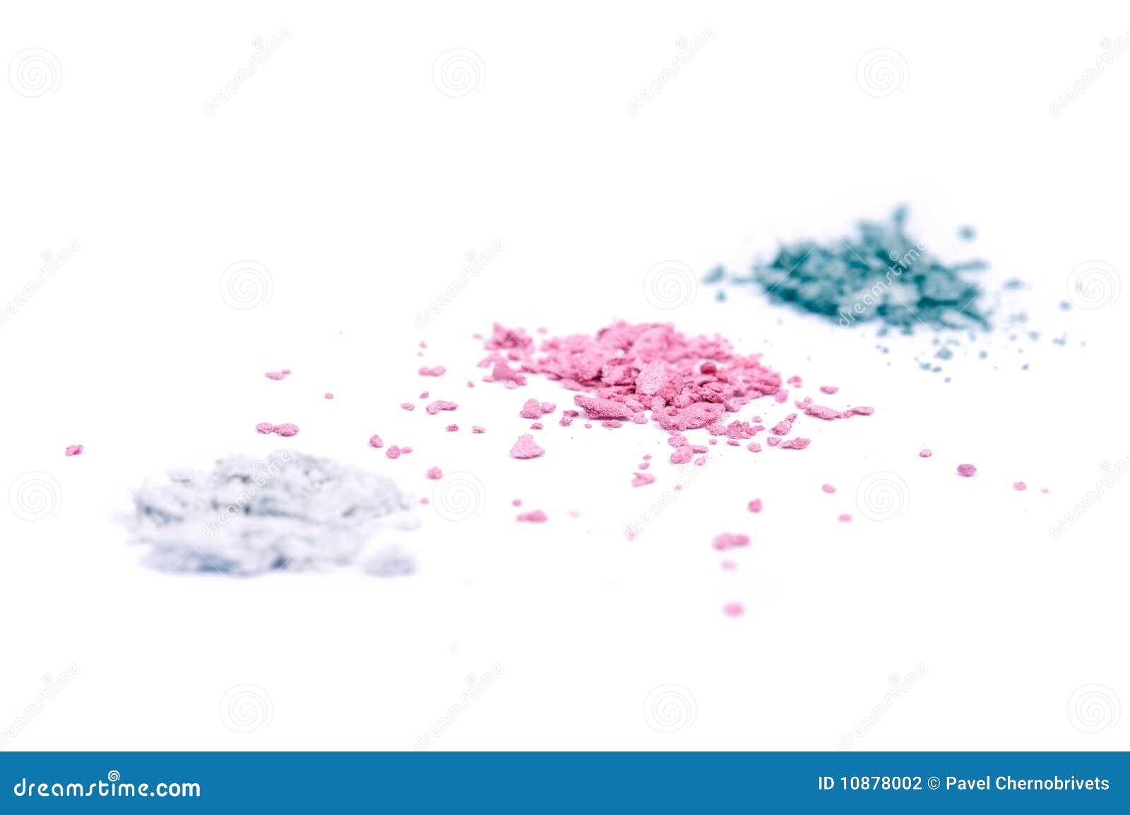 Coloured Broken Shadows Isolated on White Stock Photo - Image of ...