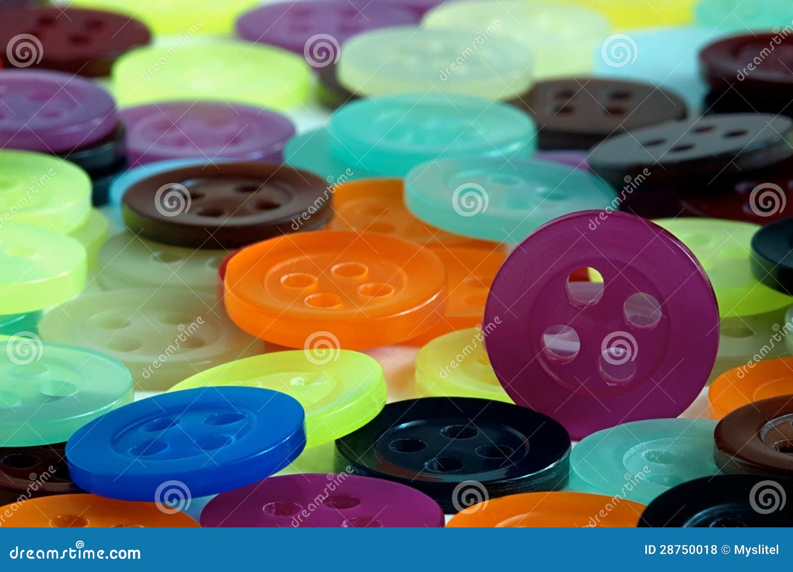 Coloured buttons stock photo. Image of orange, circle - 28750018