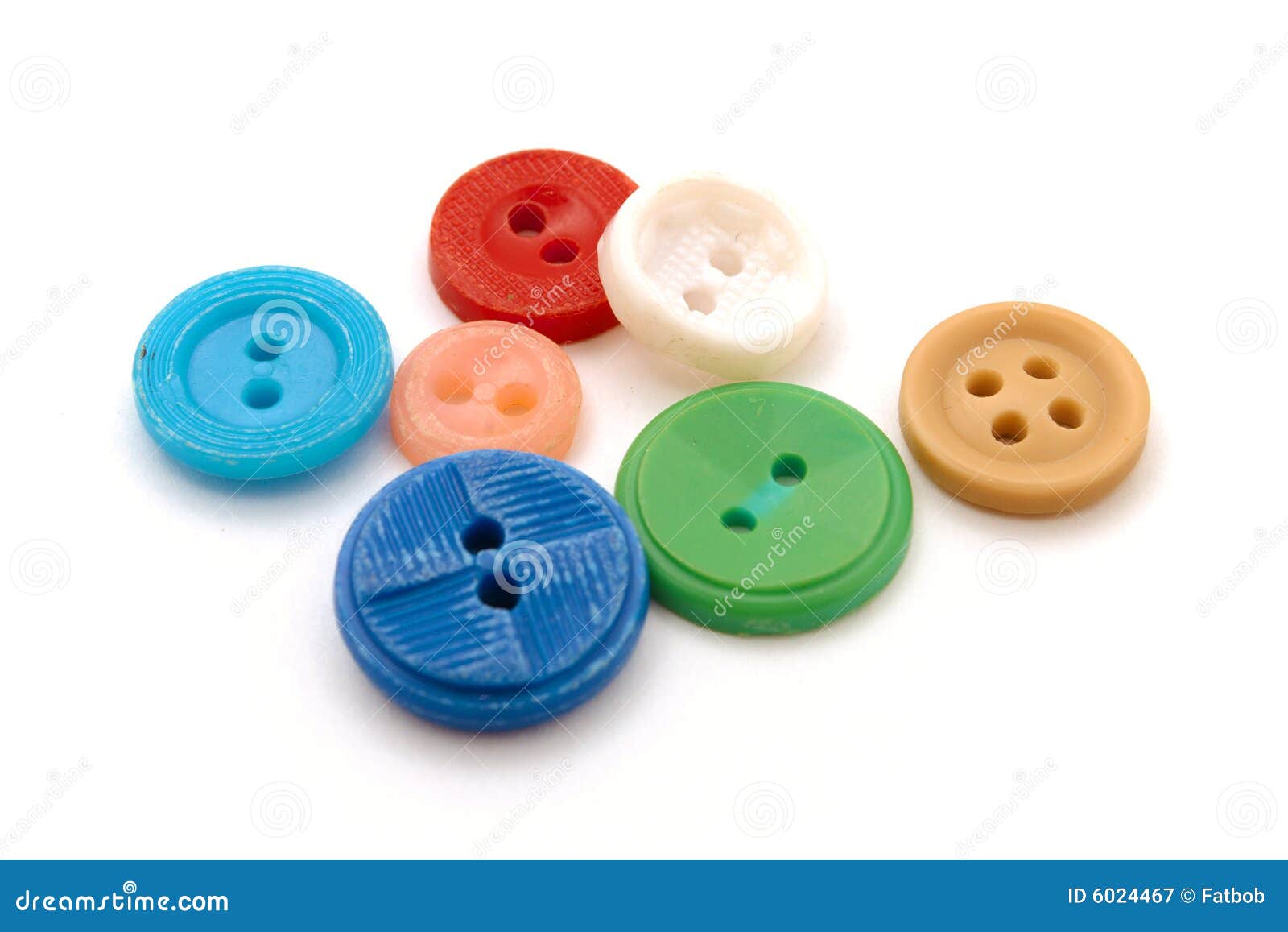 Coloured buttons stock image. Image of manufacturing, cloth - 6024467