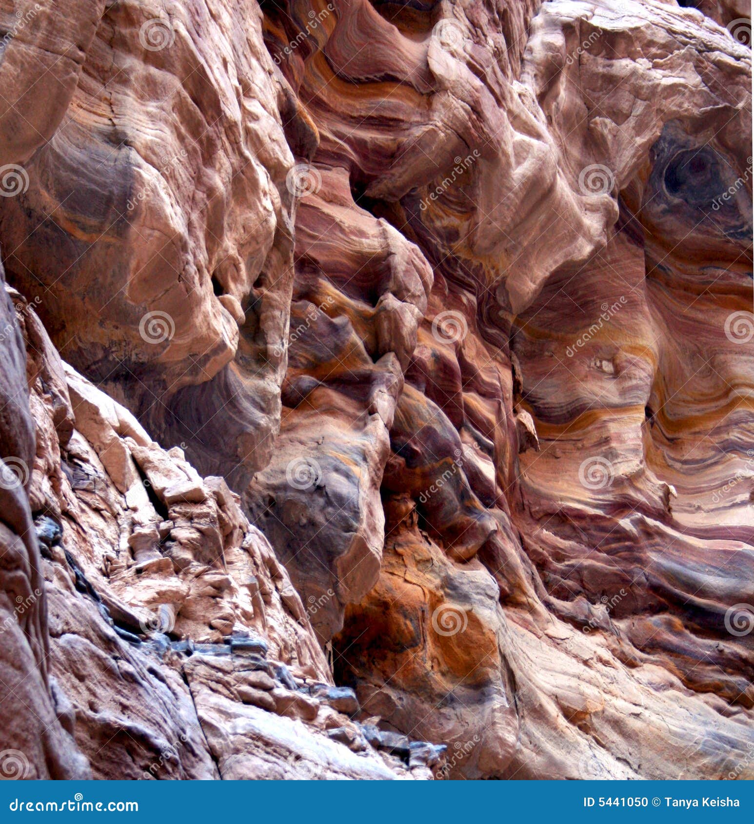 Coloured canyon stock photo. Image of nuweiba, background - 5441050