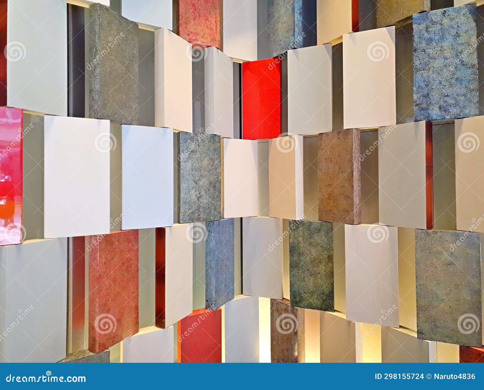 Coloured Ceramic Tiles Wall Stock Photo - Image of grid, shapes: 298155724