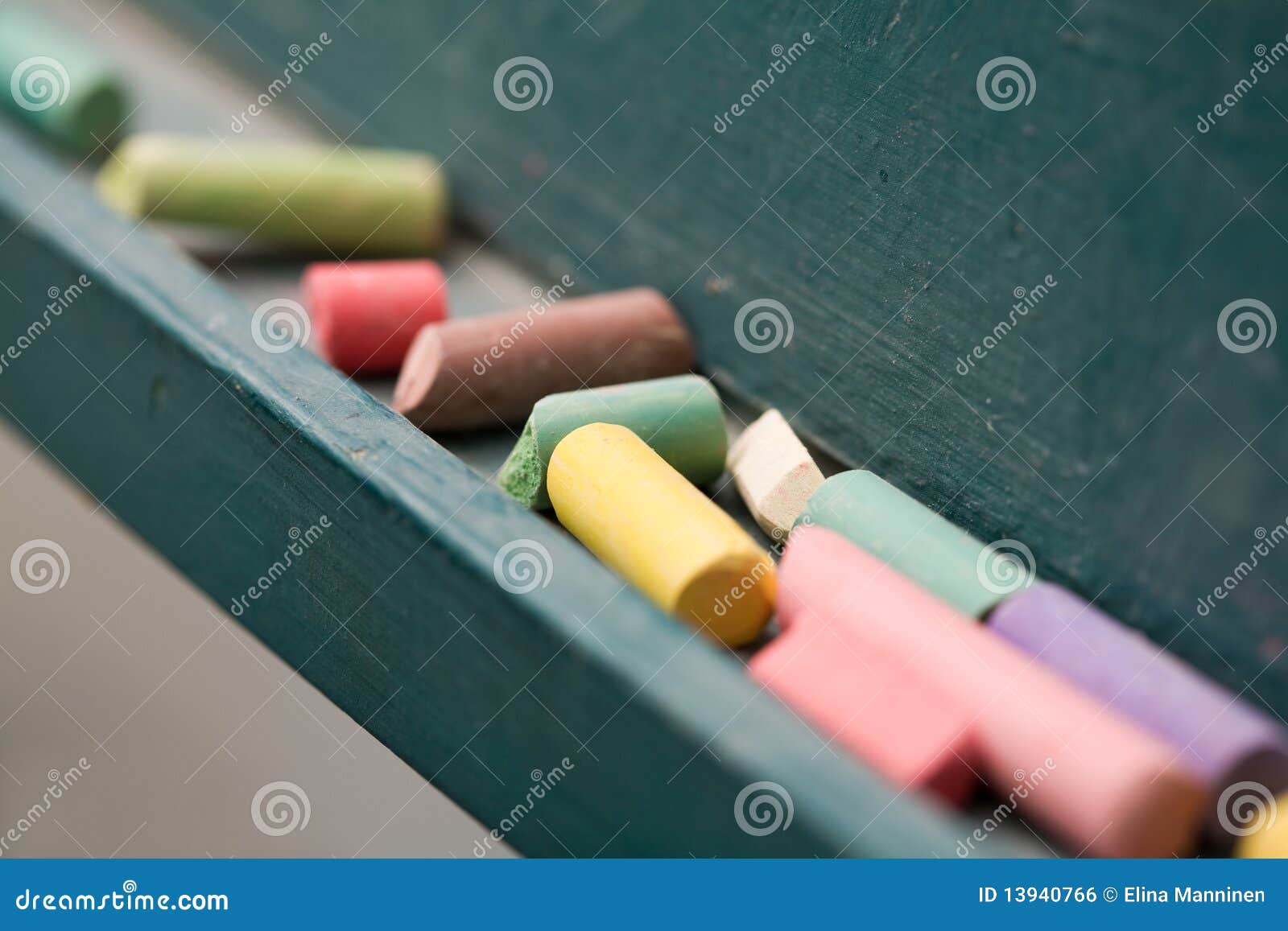 Coloured chalk stock photo. Image of artistic, vivid - 13940766