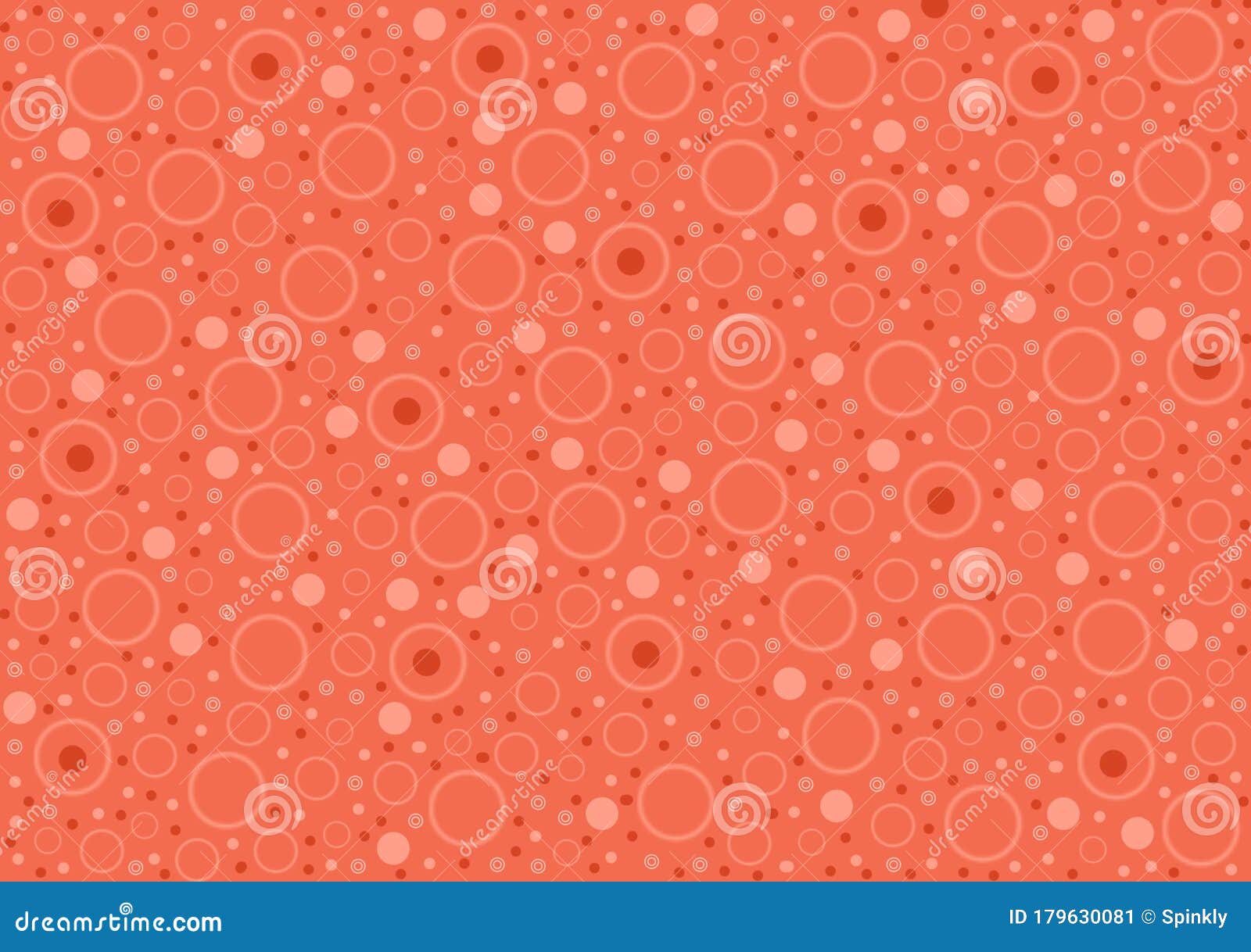 Coloured Circles Pattern Design Wallpaper Background Stock Illustration ...