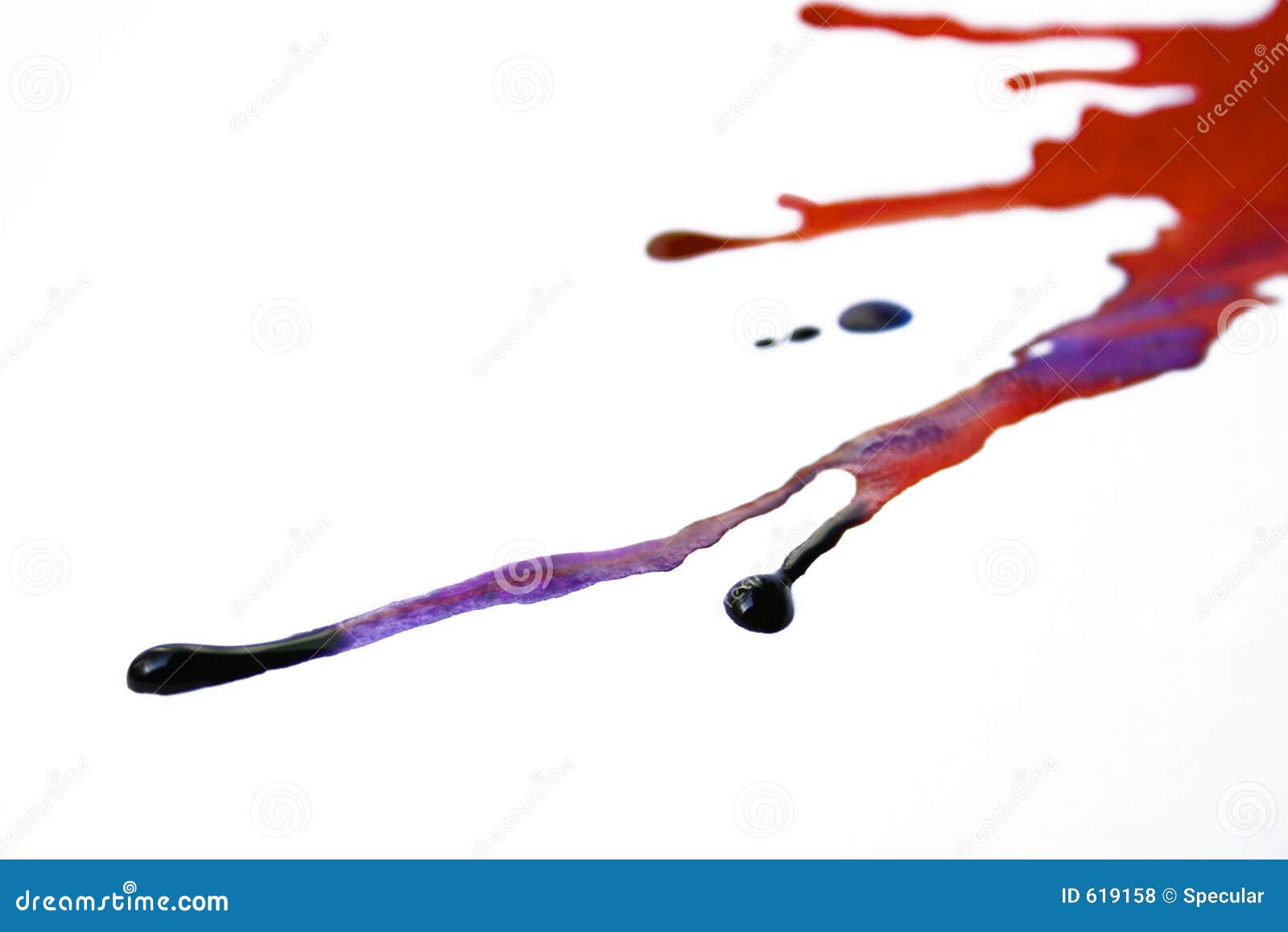 Coloured drops stock photo. Image of fingerpainting, artist - 619158
