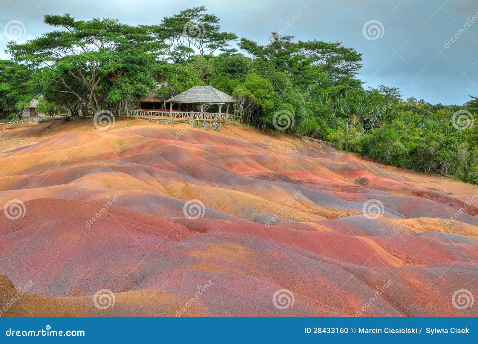 23 Coloured Earth In Vallee Des Couleurs In Mauritius. National Park ...
