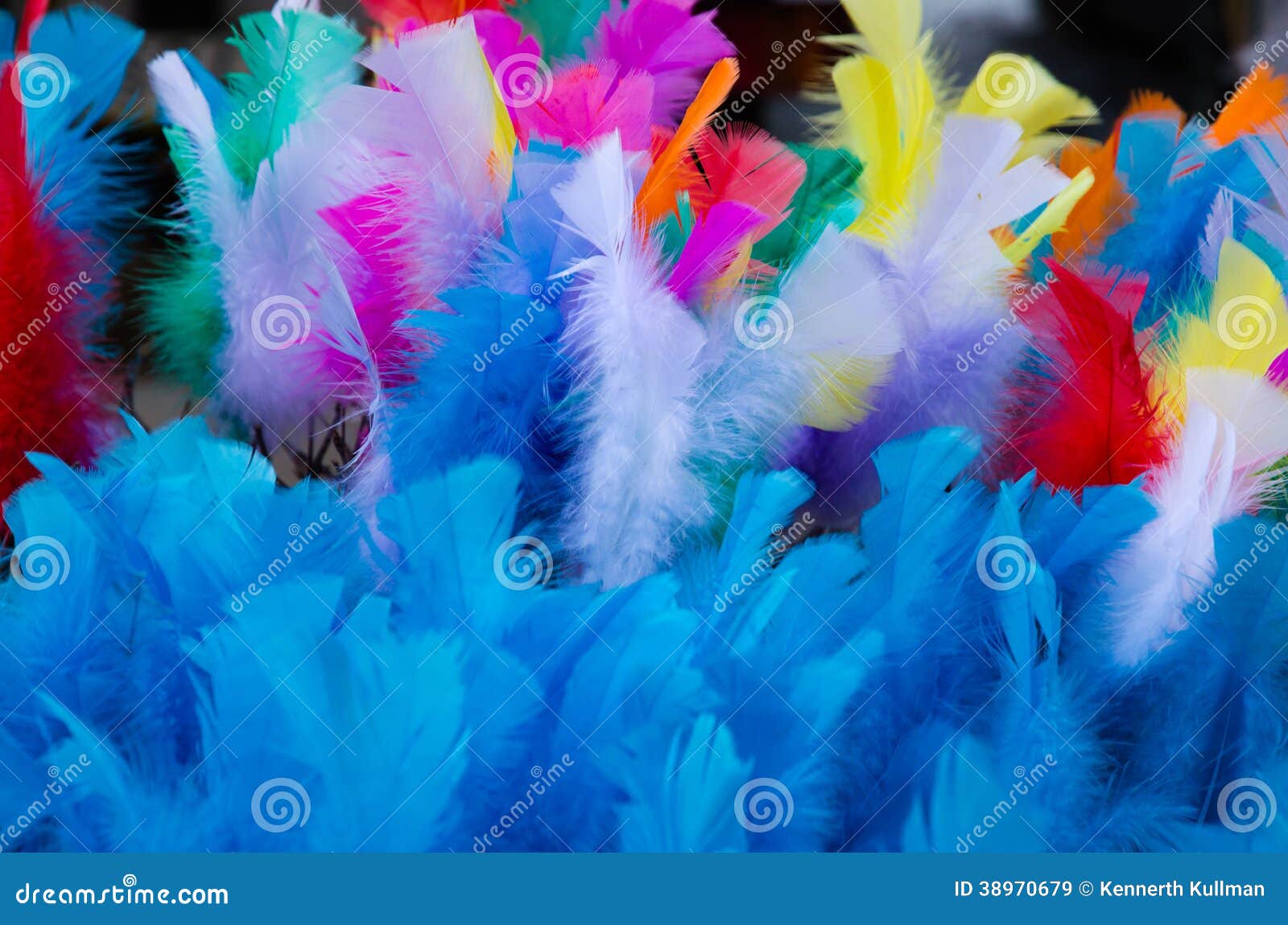 Coloured easter feathers stock image. Image of colourful - 38970679