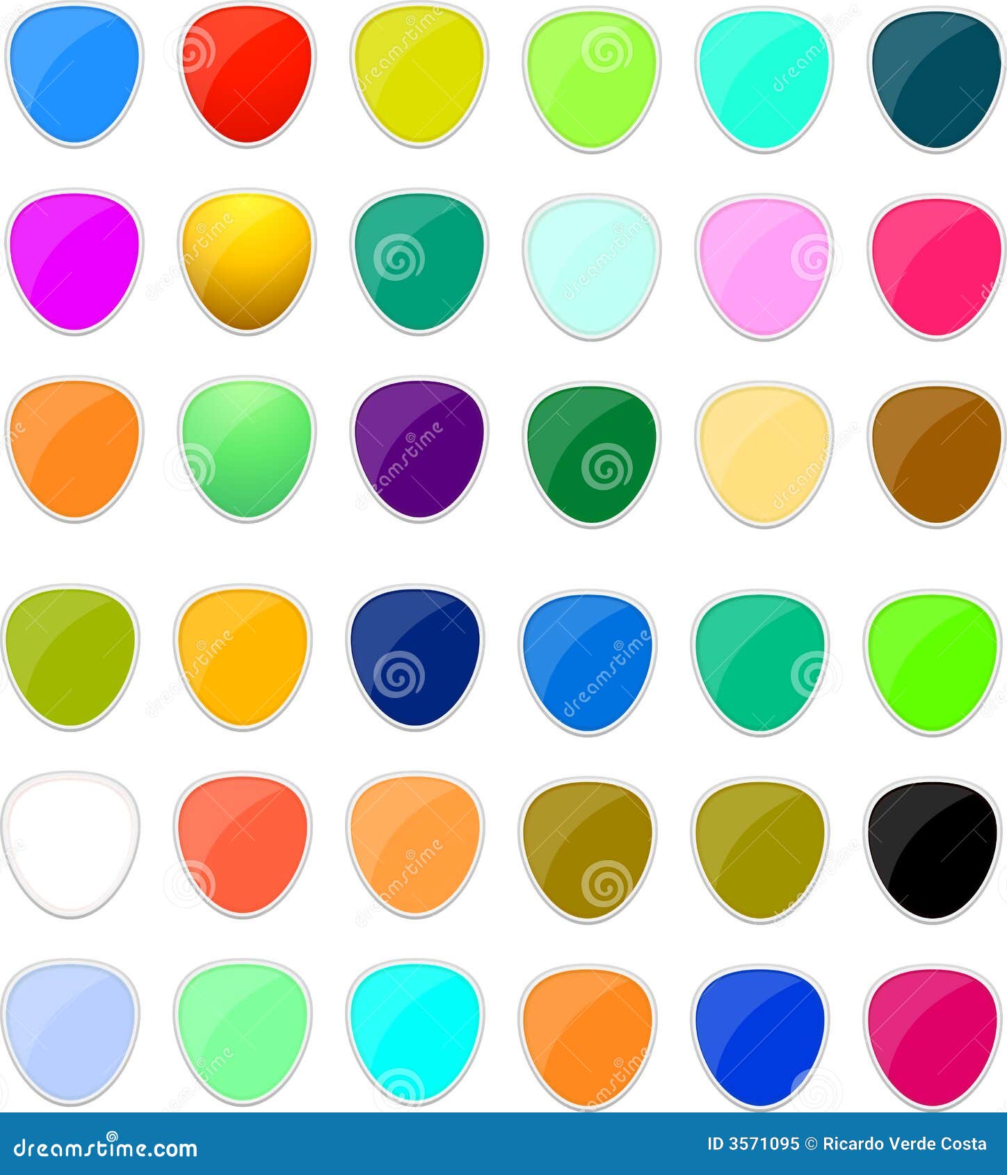 Coloured funny buttons stock vector. Illustration of abstract - 3571095 Coloured funny buttons stock vector. Illustration of abstract - 3571095