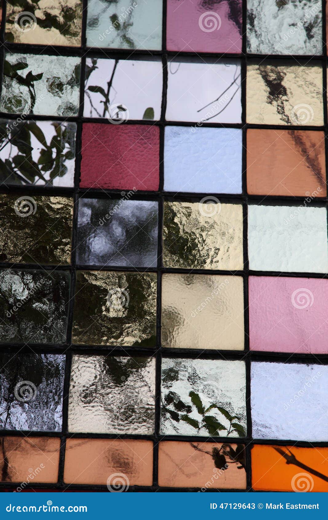 Coloured glass in a window stock image. Image of colorful - 47129643