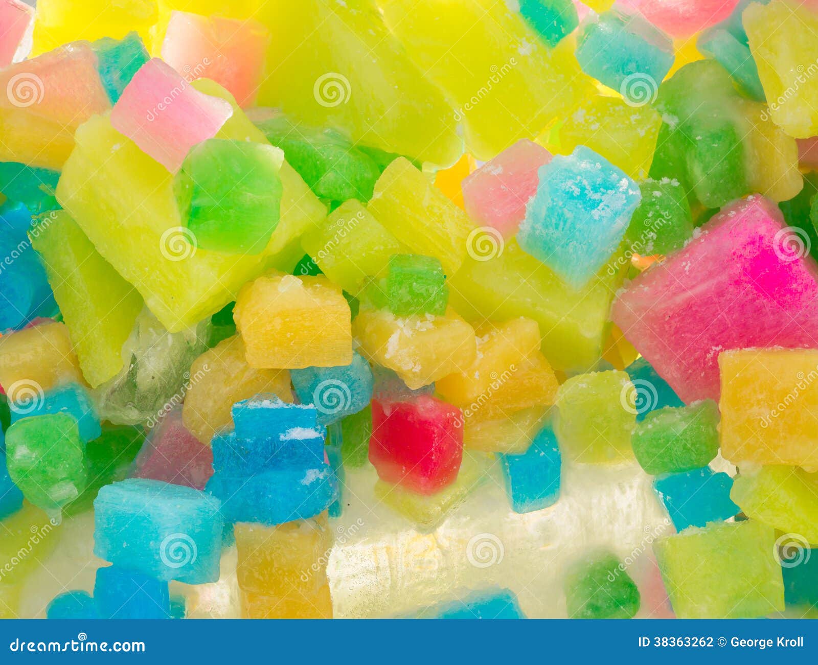 Coloured Ice Squares stock photo. Image of glacial, sizes - 38363262