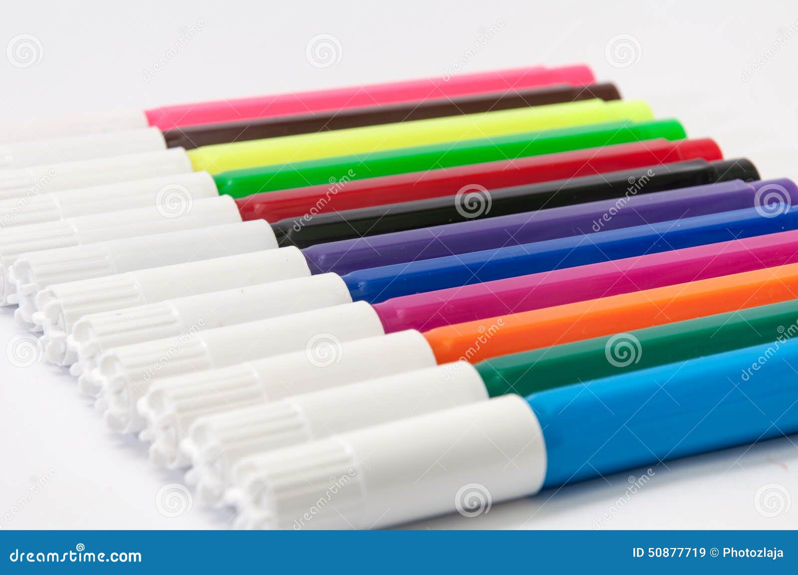 Coloured Markers Royalty-Free Stock Photo | CartoonDealer.com #11191503