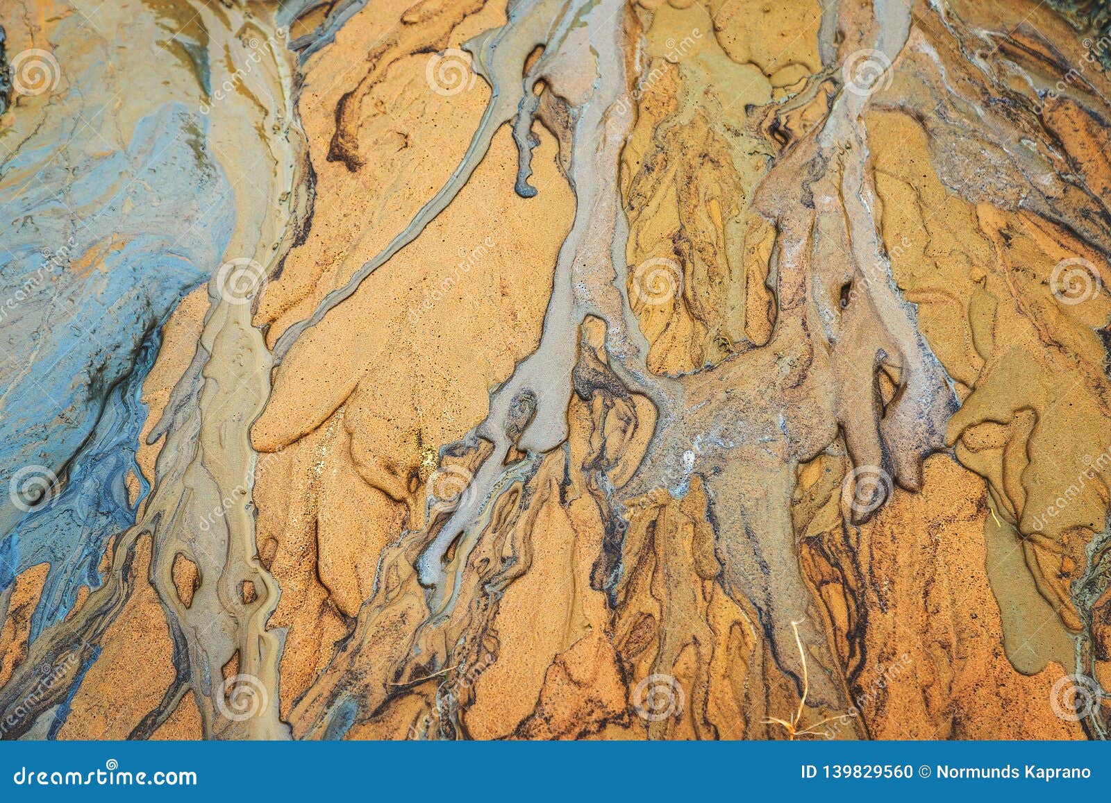 Sea-coloured mud stock photo. Image of floor, clay, crystals - 139829560